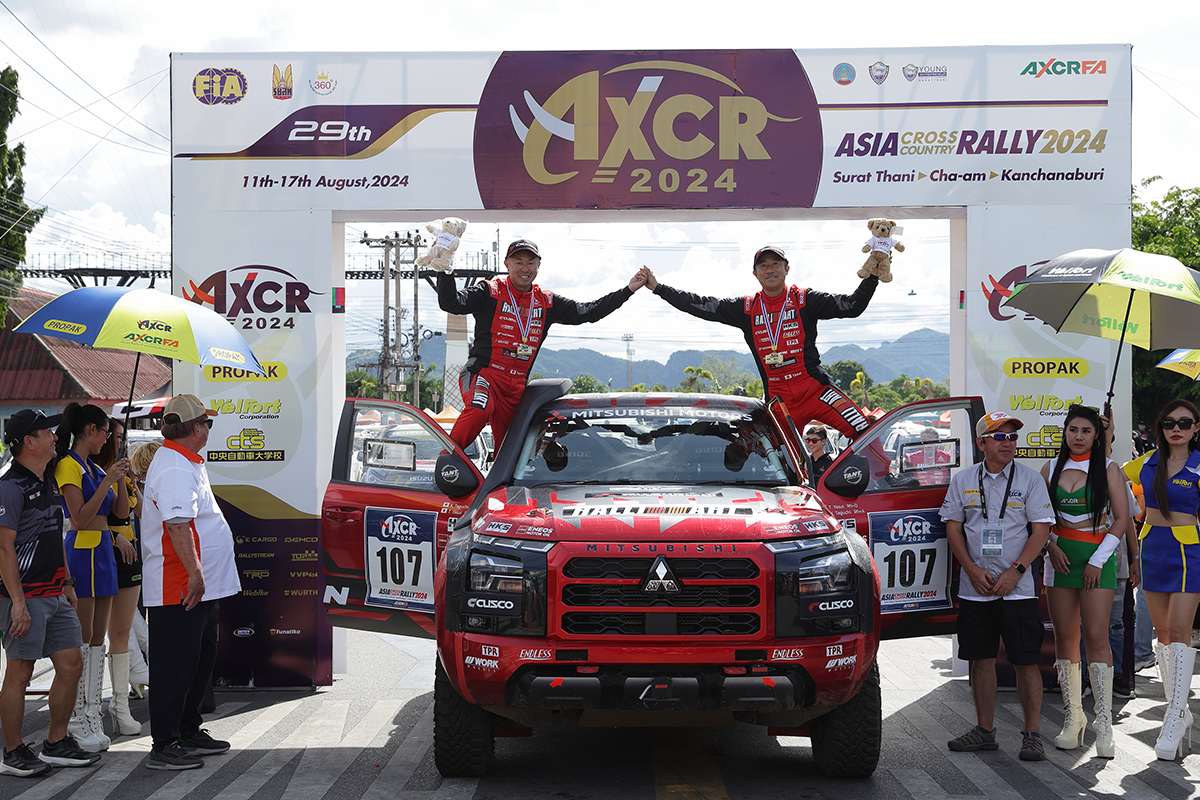 Mitsubishi Ralliart zajmuje piąte miejsce w Asia Cross Country Rally ...